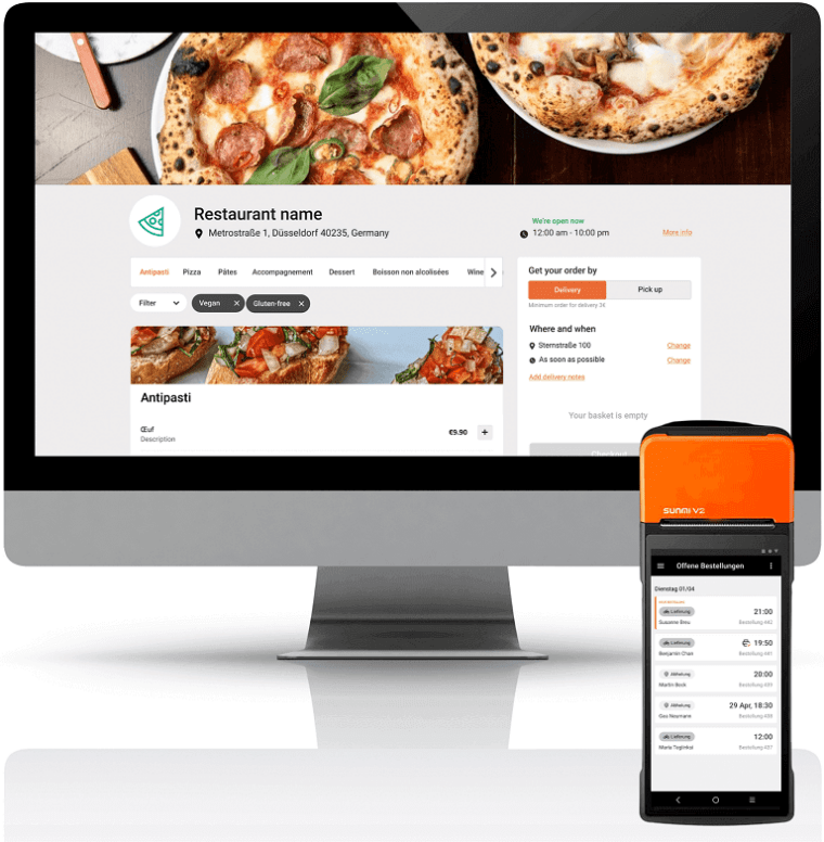 Solutions digitales pour votre restaurant - DISH